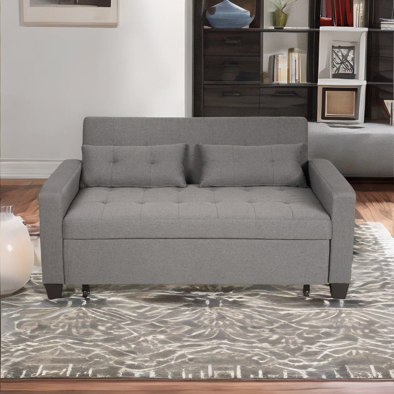 MERYT 63 Inch Loveseats Sofa Bed Wayfair